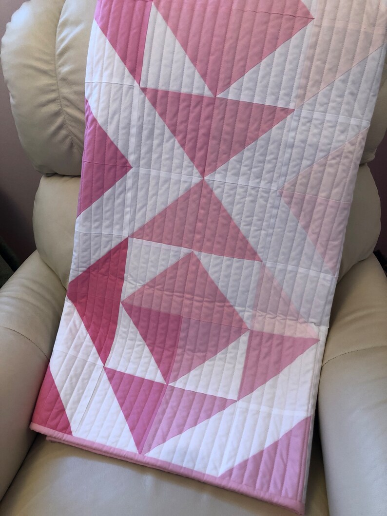 Modern Lap Quilt for Sale With Soft Minky Backing. - Etsy