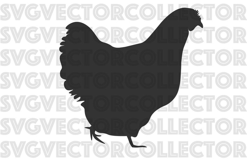 Chicken Hen, SVG EPS Png DFX, Clip Art, Instant Digital Download - Etsy