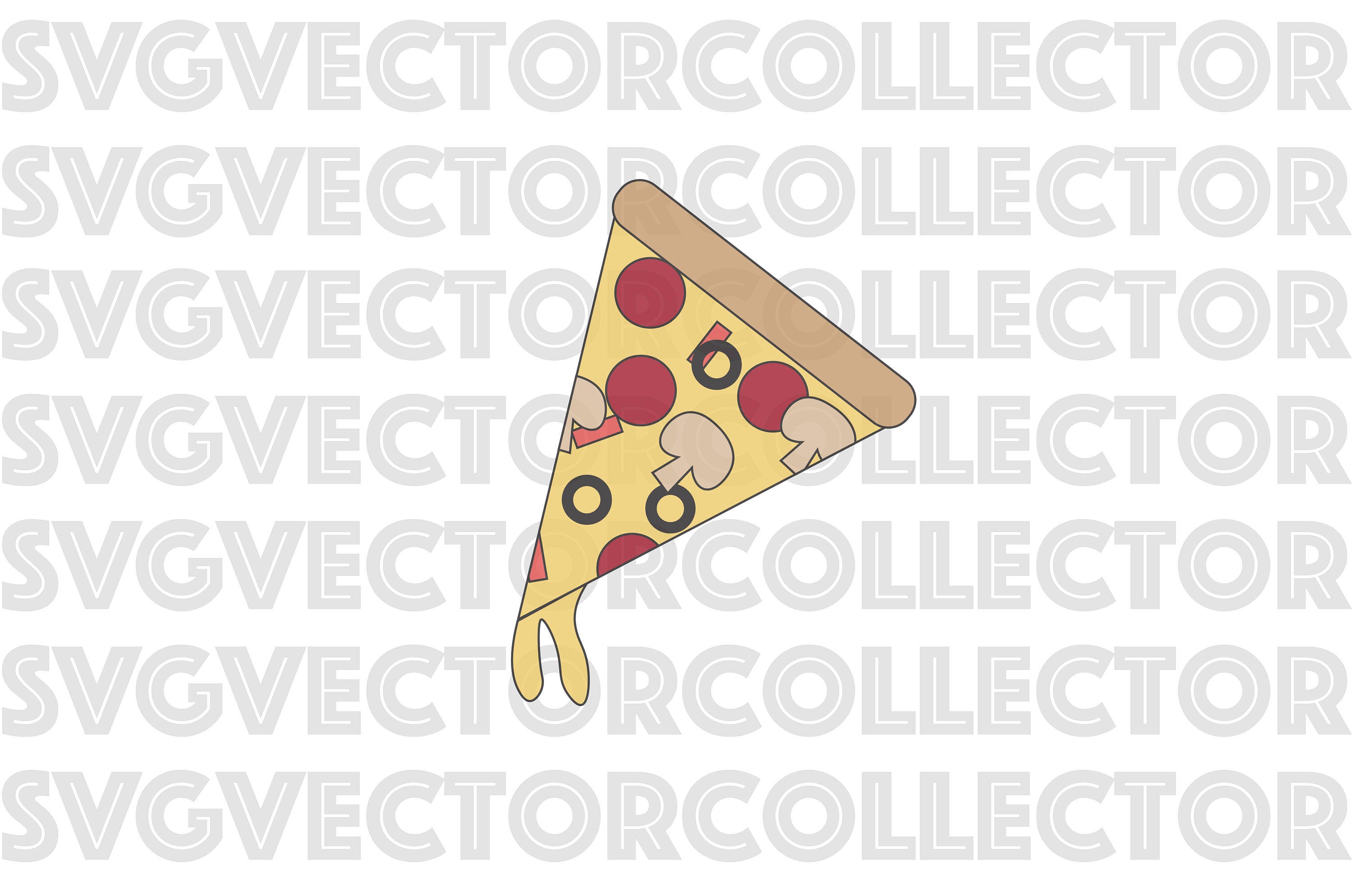Pizza, SVG DXF EPS Png, Clip Art, Instant Digital Download - Etsy