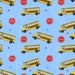 School Bus/ Bus Seamless Pattern Design - Etsy