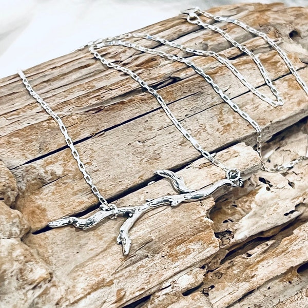 Tree Branch Necklace - Etsy