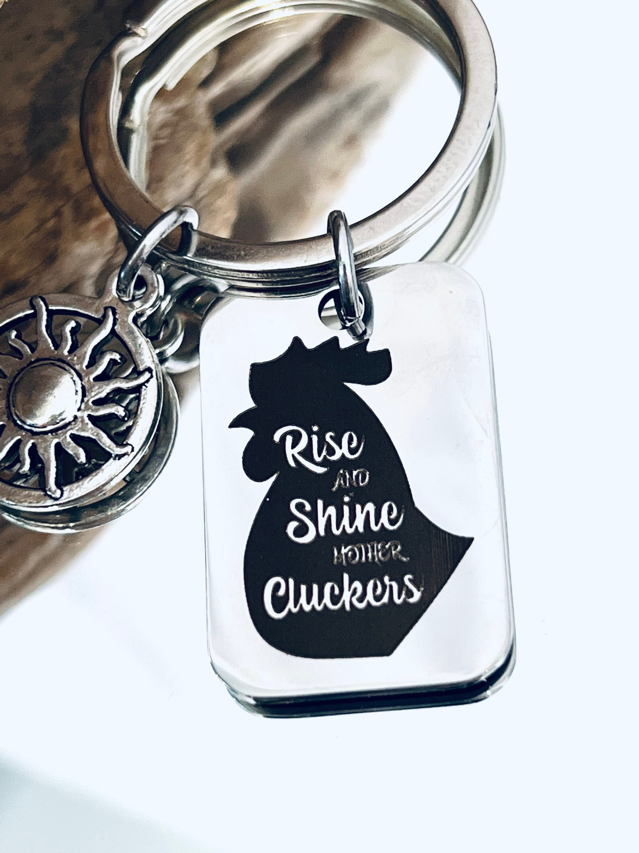 Rise and Shine Mother Cluckers Custom Engraved Stainless - Etsy