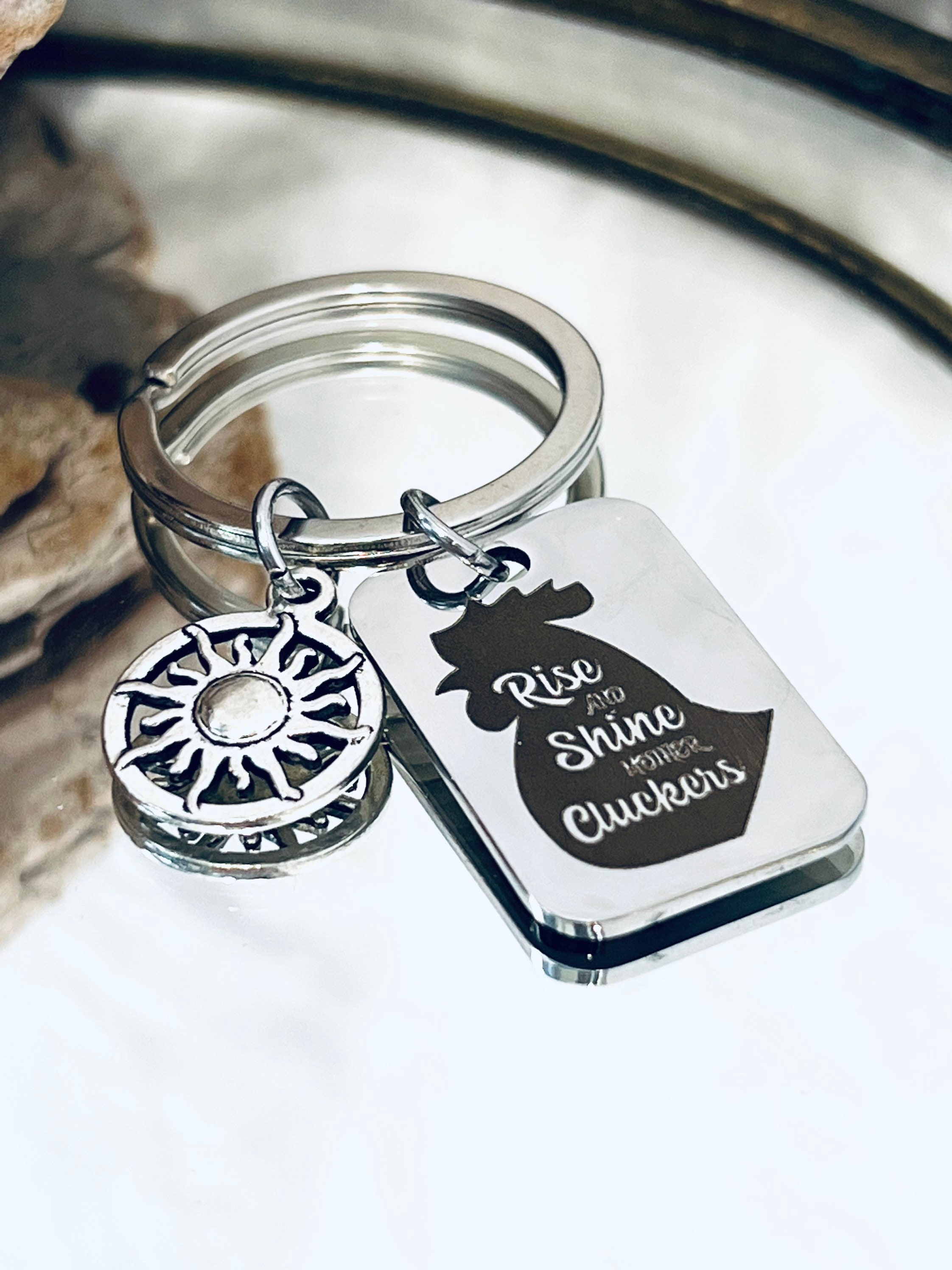 Rise and Shine Mother Cluckers, Custom Engraved Stainless Steel ...