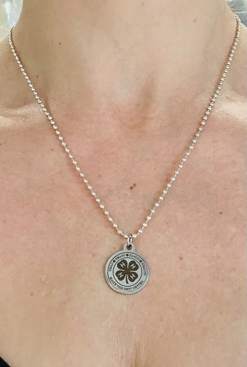 4-H Head Heart Hands Health Custom Engraved Stainless Steel - Etsy