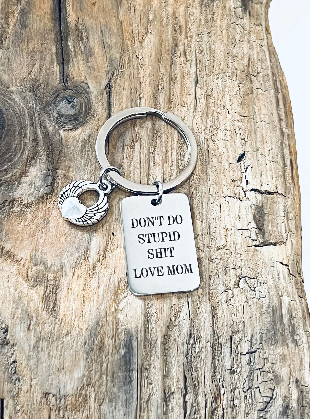 Don’t Do Stupid Shit Love Mom, Custom Engraved Stainless Steel ...