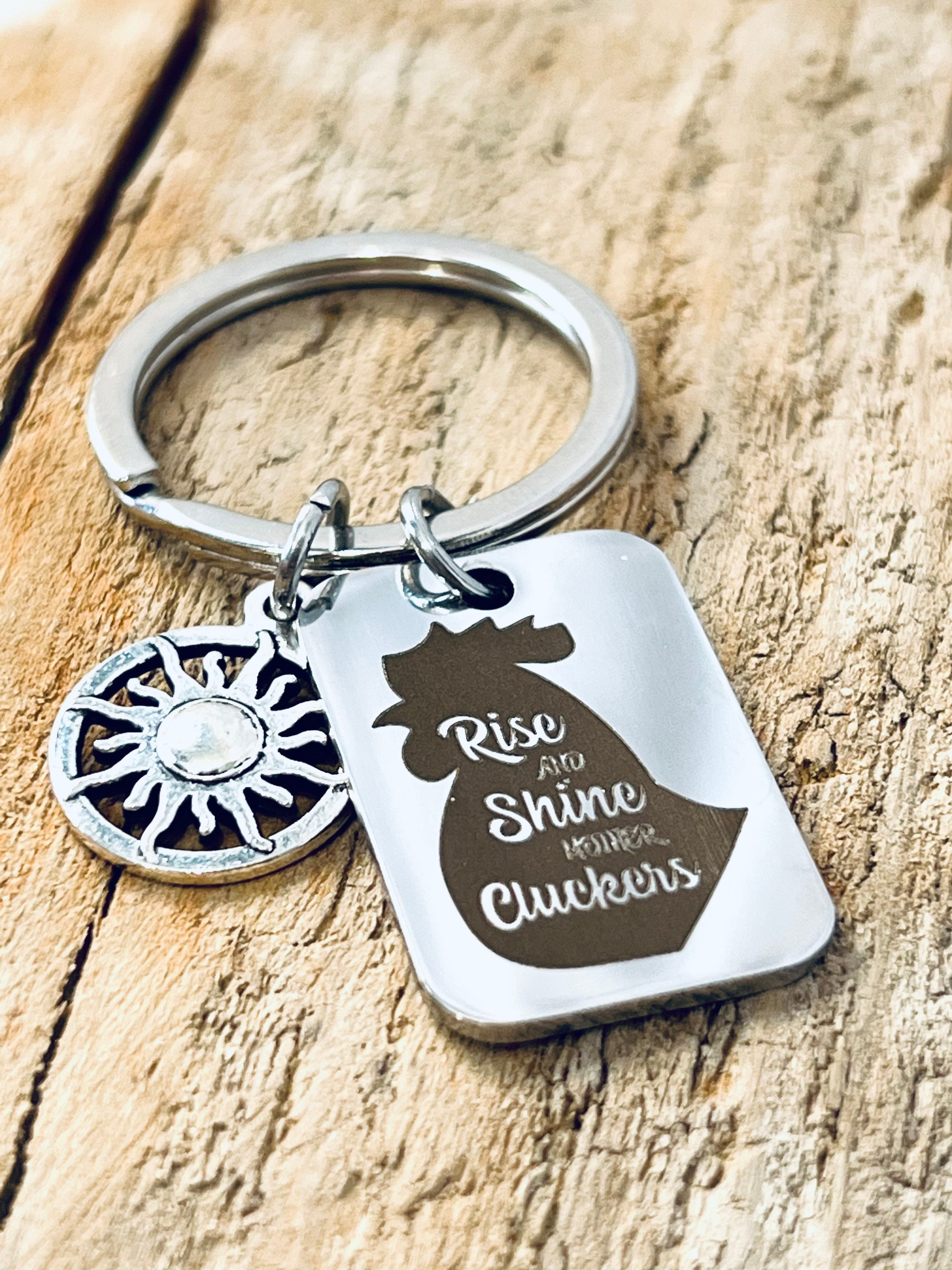 Rise and Shine Mother Cluckers Custom Engraved Stainless - Etsy