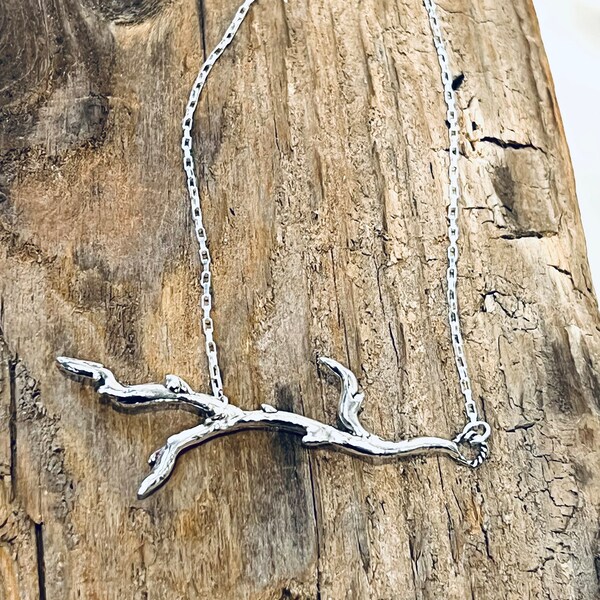 Tree Branch Necklace - Etsy