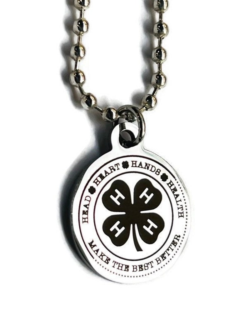 4-H Head Heart Hands Health Custom Engraved Stainless Steel - Etsy