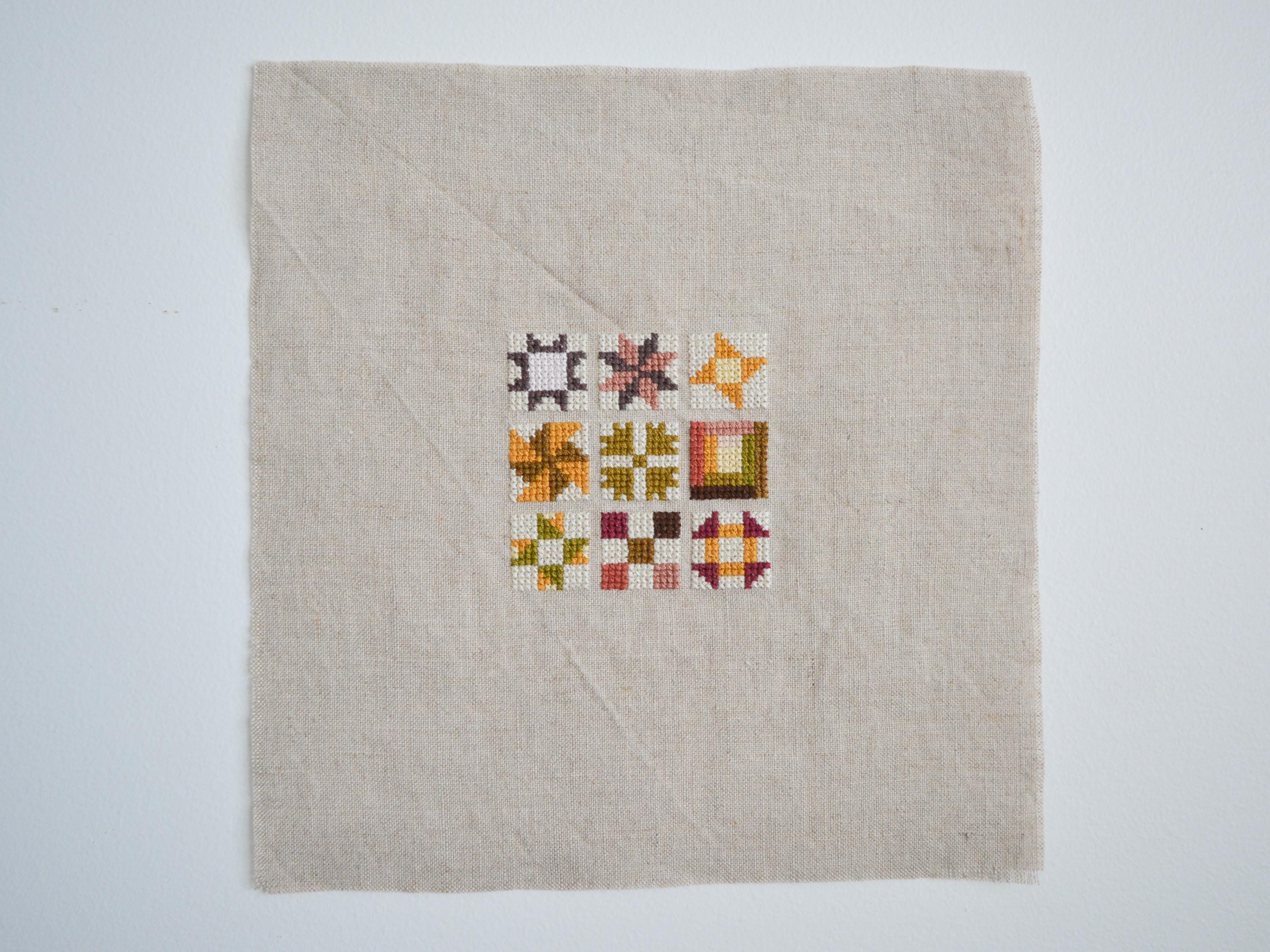 Patchwork Quilt Blocks Cross Stitch Pattern PDF - Etsy