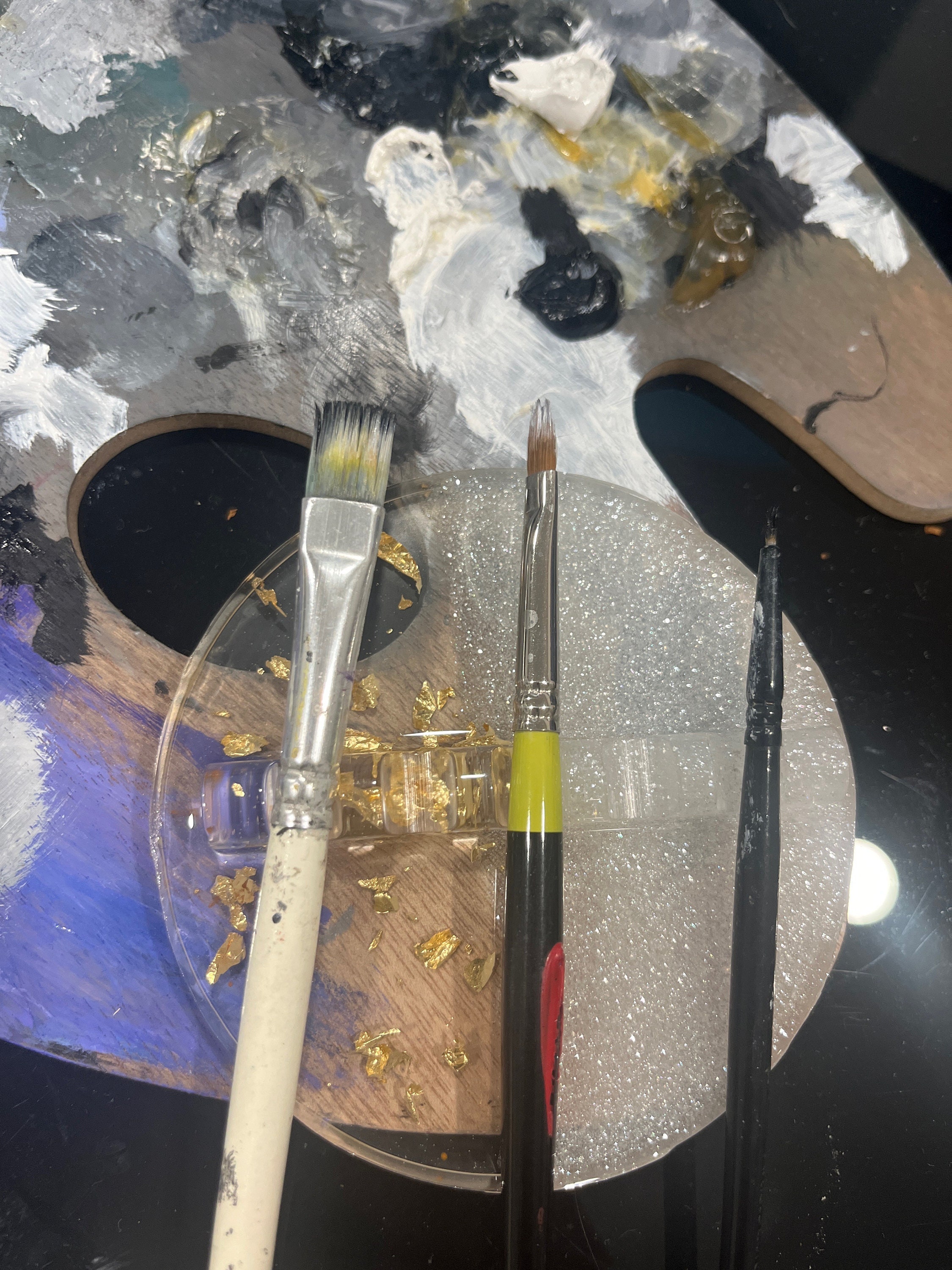 Paint Brush Rest Resin Handmade Oil, Acrylic, Watercolor Brush ...