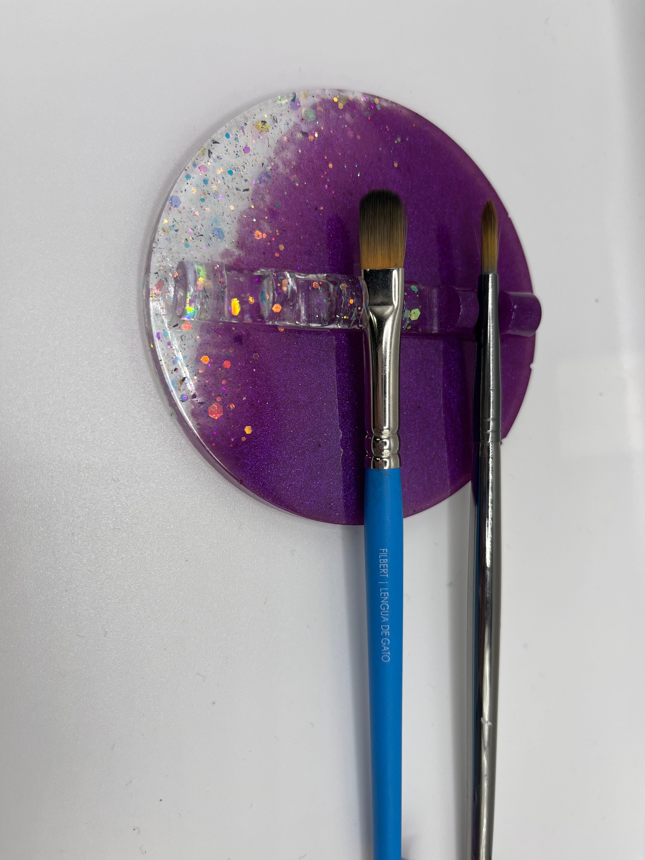 Paint Brush Rest Resin Handmade Oil, Acrylic, Watercolor Brush ...