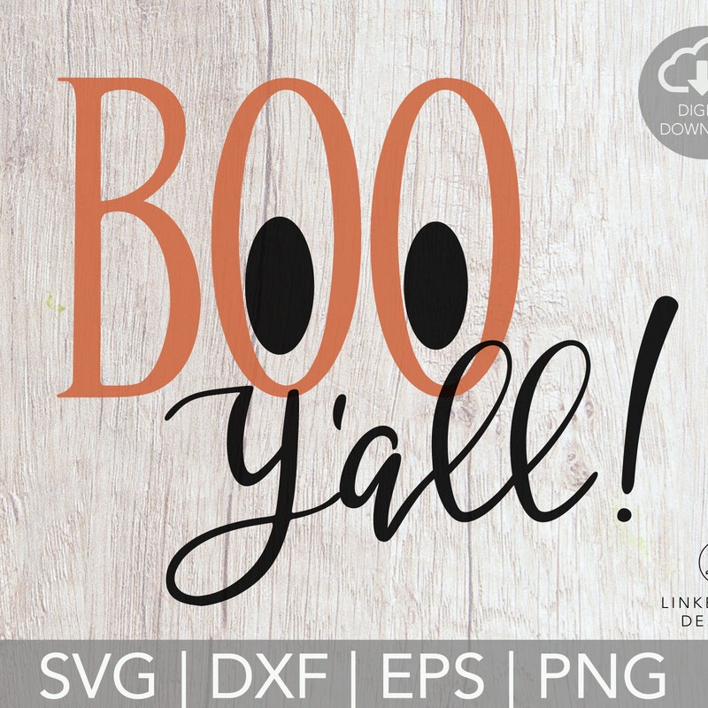 Boo Yall Svg - Etsy