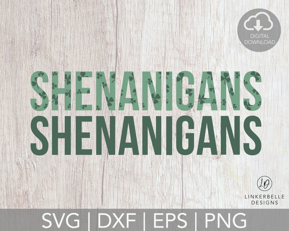 Shenanigans 2 Layers DIGITAL DOWNLOAD Free Commercial | Etsy