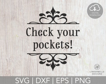 Check Your Pockets - Etsy
