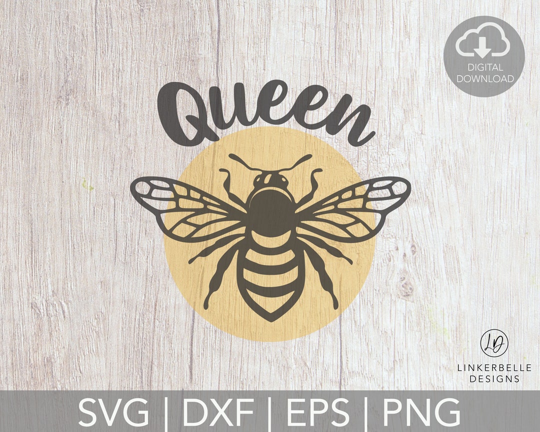 Queen Bee Svg, Honey Bee Svg, Beekeeping Svg, Nature Svg, Free ...