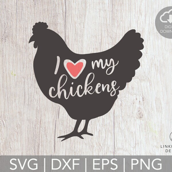 I Love My Chickens - Etsy