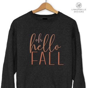 Oh Hello Fall | Autumn SVG DIGITAL DOWNLOAD { Free Commercial License ...