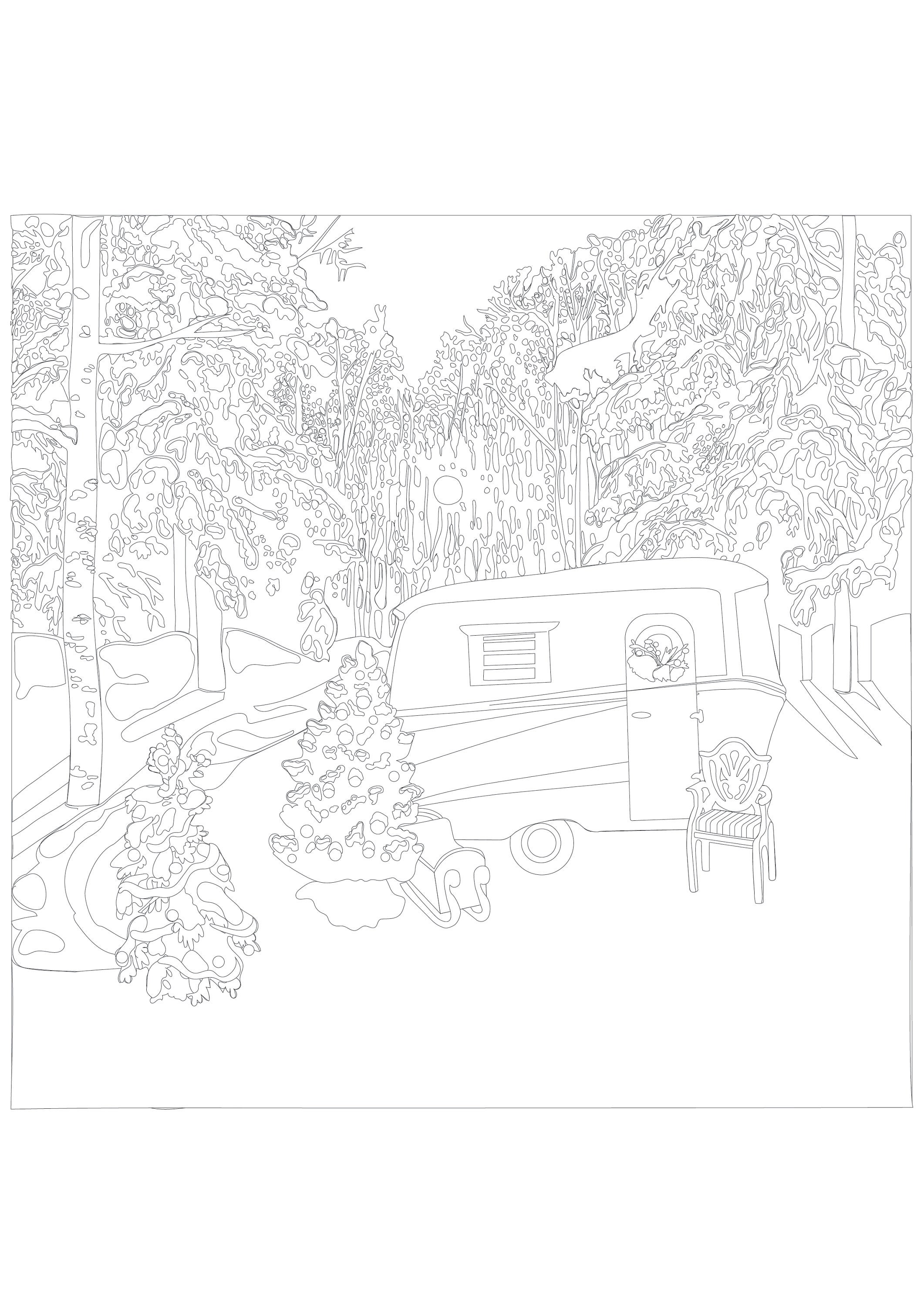 Vintage Camper, Digital Download, Colouring Sheets - Etsy