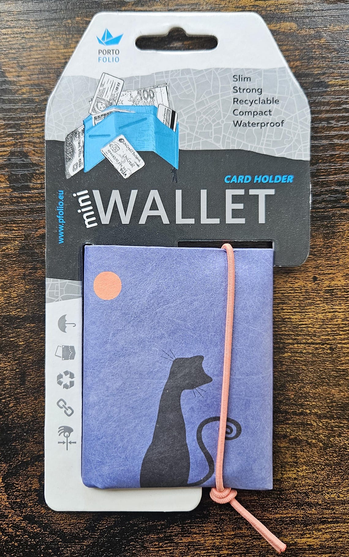 Mini Wallet-card Holder Tyvek Material Strong Compact Recyclable - Etsy