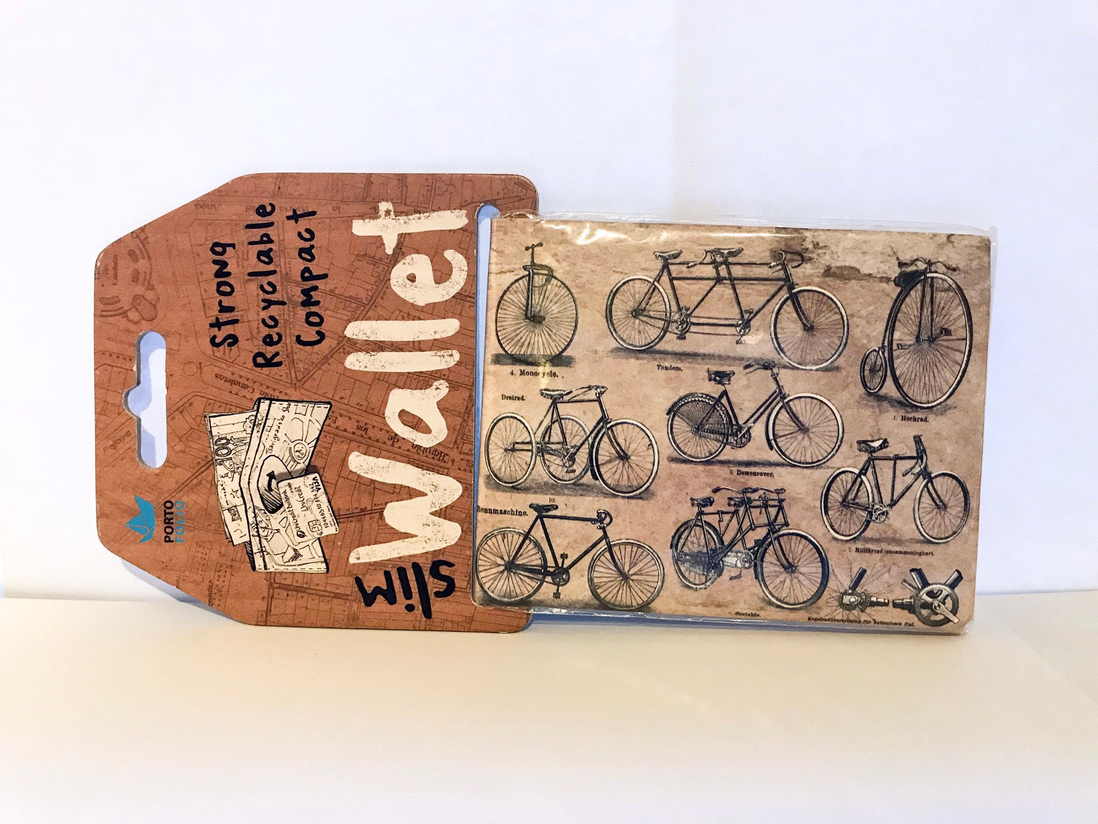 Bicycle Slim Wallet Ultra Slim Gorgeously Desined Origami Wallet - Etsy