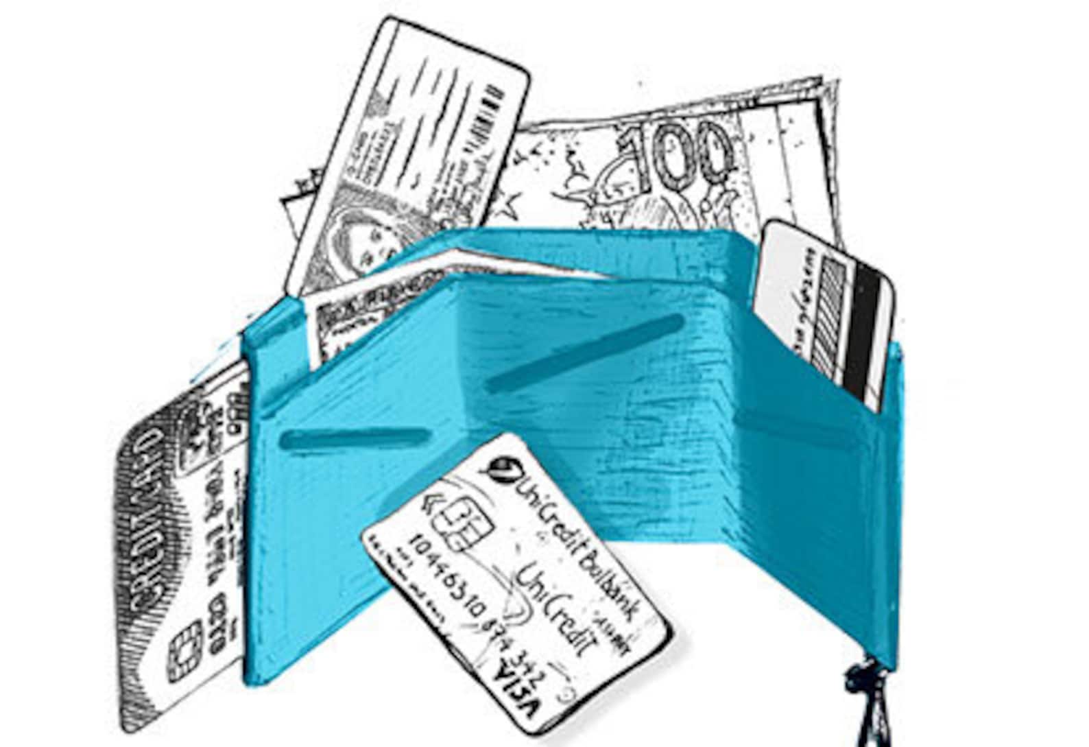 Mini Wallet-card Holder Tyvek Material Strong Compact Recyclable - Etsy