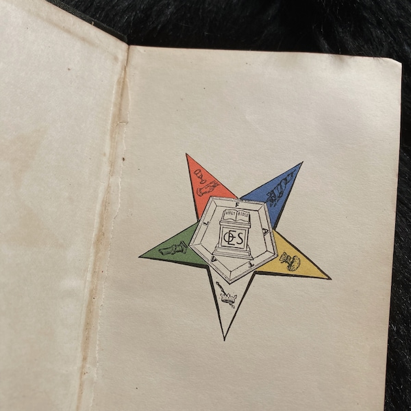 Eastern Star Ritual Books - Etsy