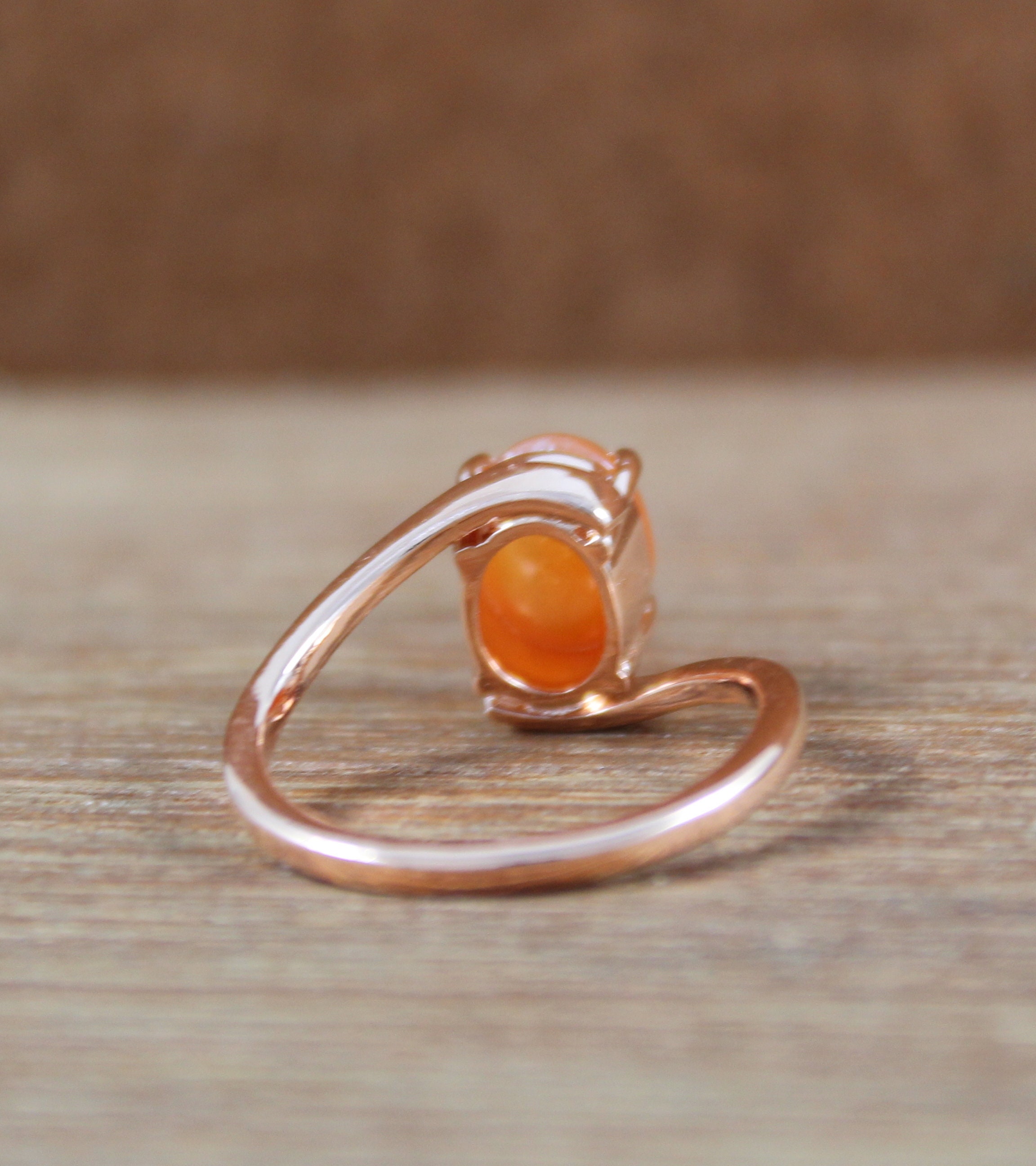 Vergoldet natürliche Karneol Ring 925 Sterling Silber | Etsy