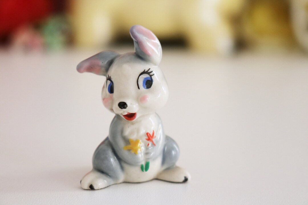 Cute Vintage Wade Disney Thumper Bunny Rabbit Little Figurine - Etsy UK