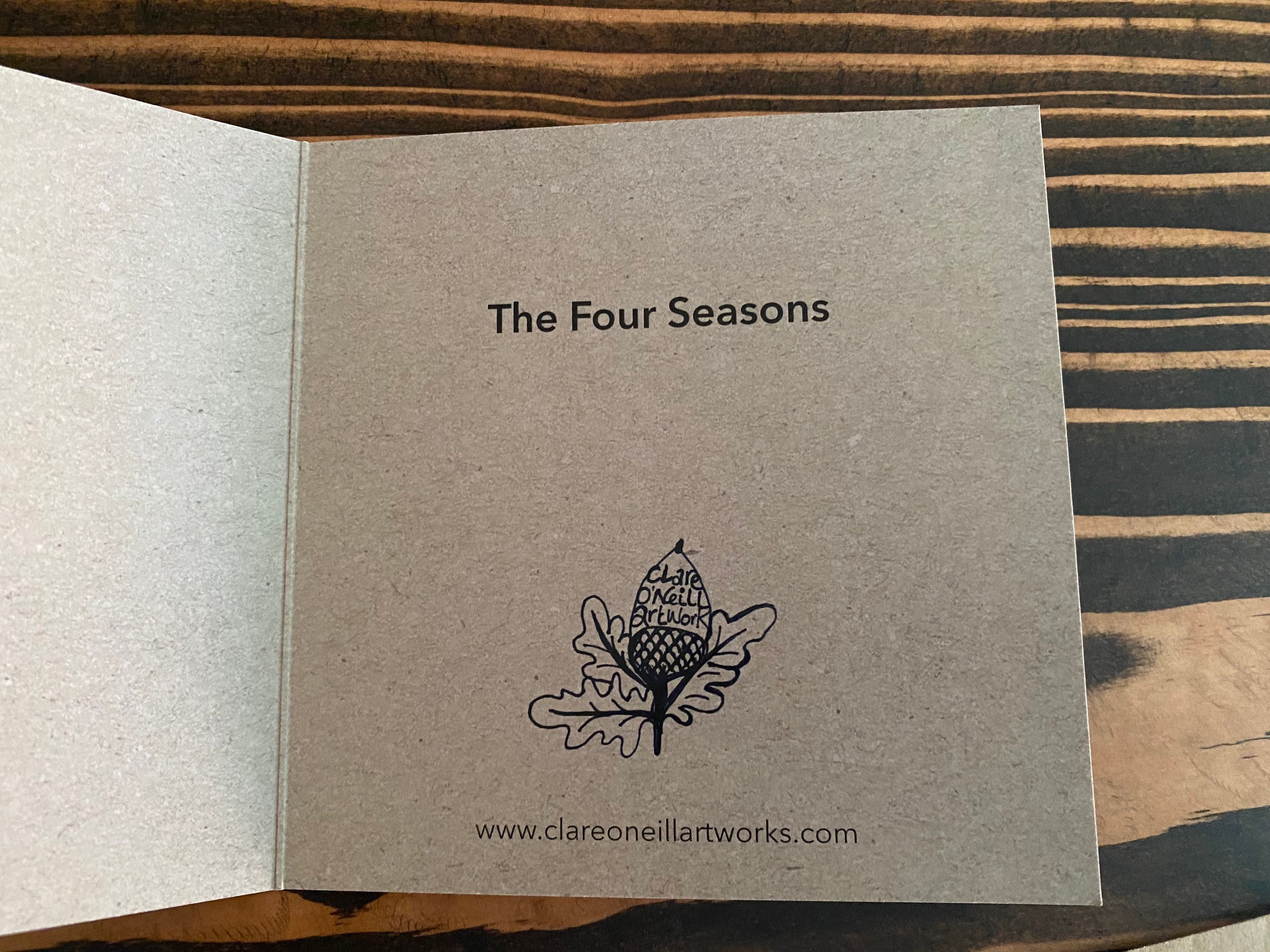 Fold Out Concertina Greeting Card - Etsy
