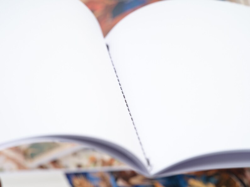 Pigeon in the Blossom A5 Landscape Hand Stitched Notebook - Etsy