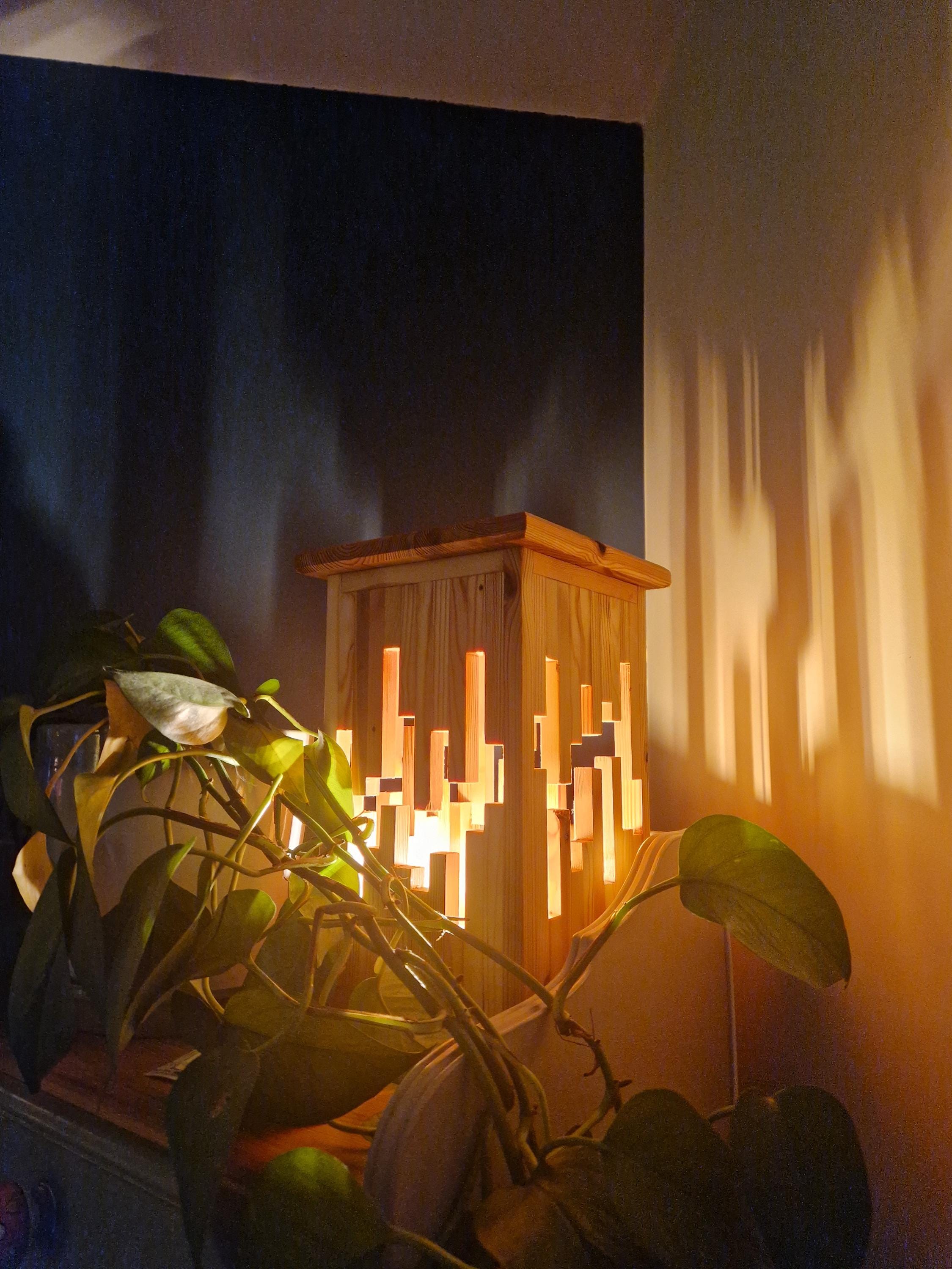 Wooden Lamps, Table Lamps, Side Lamps, Unique Wooden Lamps, Reclaimed ...