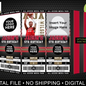 Wnba Birthday Party Invitation - Etsy