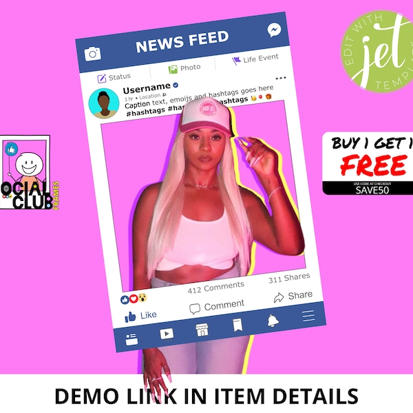 Facebook Prop - Etsy