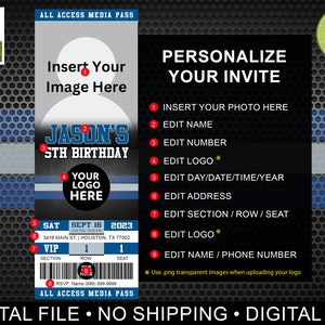 Dallas Mavericks Invitation, Mavericks Invite, Basketball Invitation ...