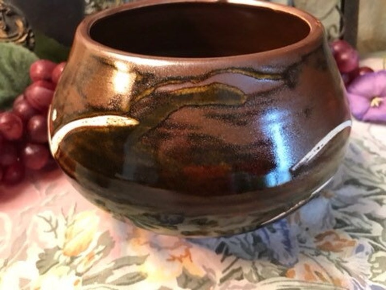 Handmade Pottery Bowl 7 Inches Round - Etsy