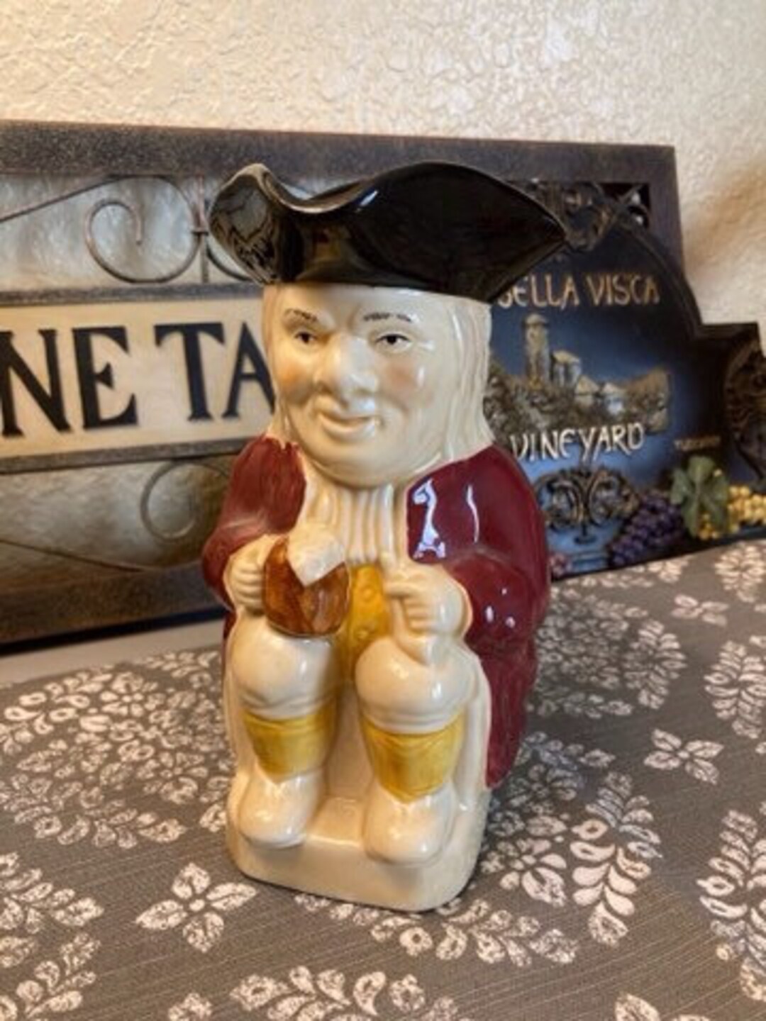 For the Bar Collection Tony Wood Philpot Character Toby Jug England ...