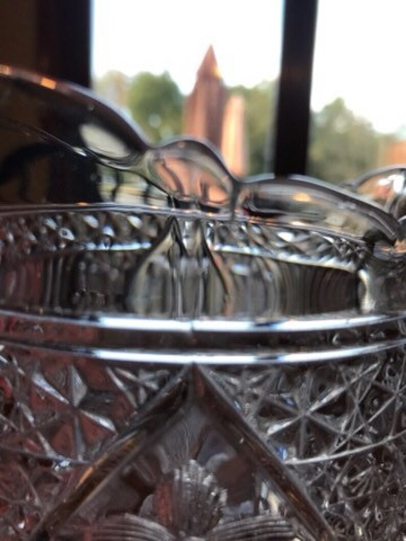 Early American Pattern Glass EAPG Pitcher Heavily Patterned - Etsy