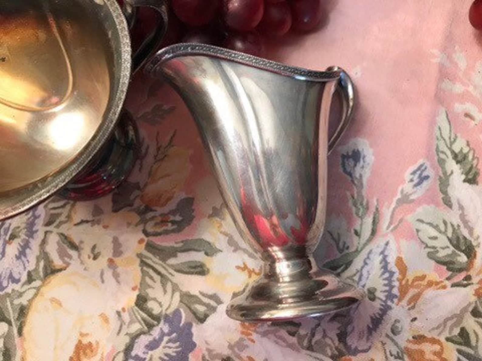 Vintage EPNS Silverplate Cream and Sugar Pennsylvania Silver Co - Etsy