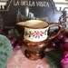 Vintage Lusterware Creamer With Hand Painted Flowers - Etsy