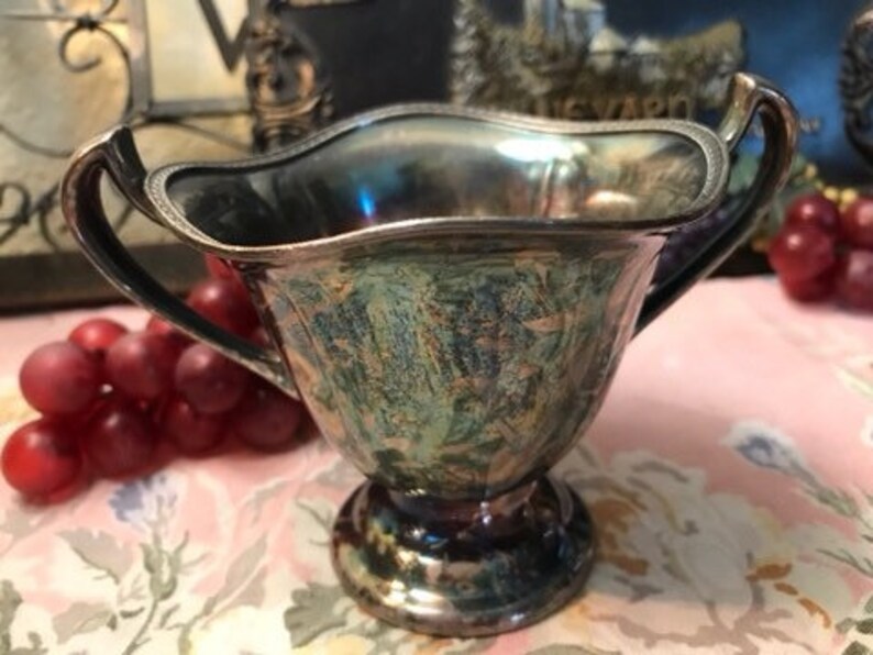 Vintage EPNS Silverplate Cream and Sugar Pennsylvania Silver - Etsy