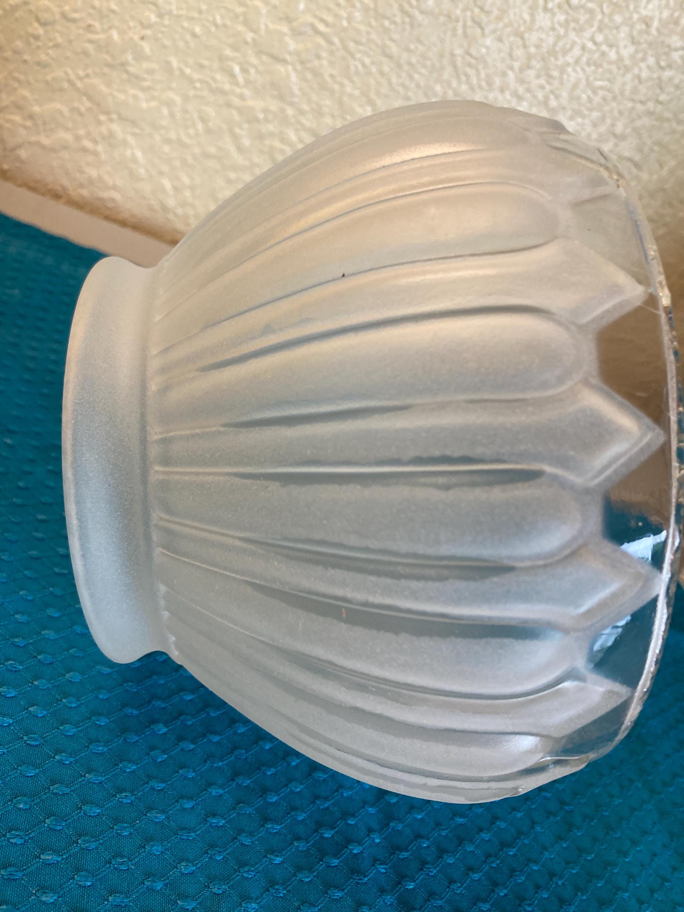 Vintage Frosted Glass Lamp Shade Replacement for Vintage Lamp - Etsy