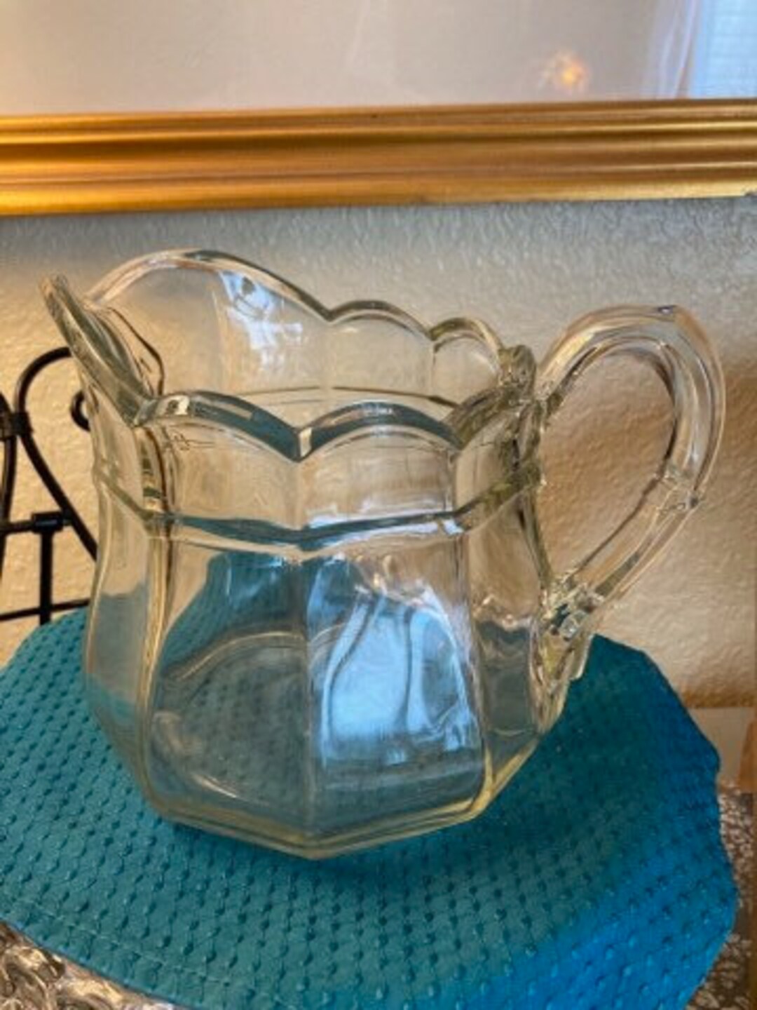 Vintage Large Fostoria Pitcher Circa 1930-1935 George Sakier - Etsy