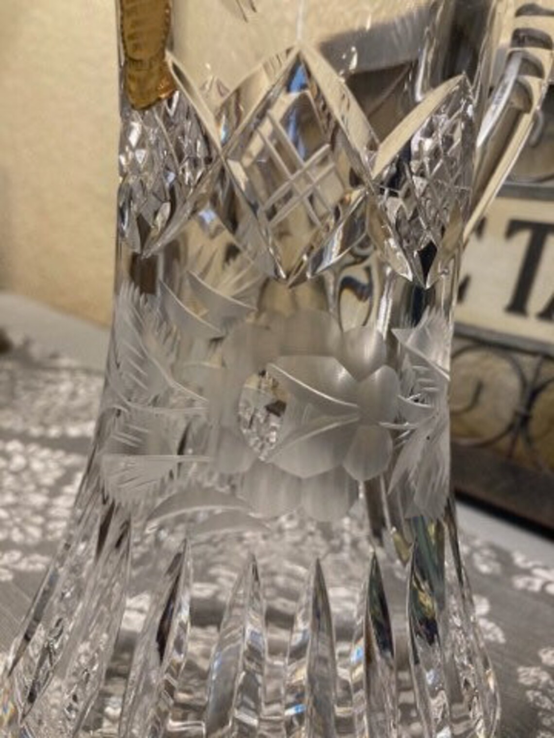 World’s Finest IMPERLUX Genuine Handcut Lead Crystal German Democratic ...