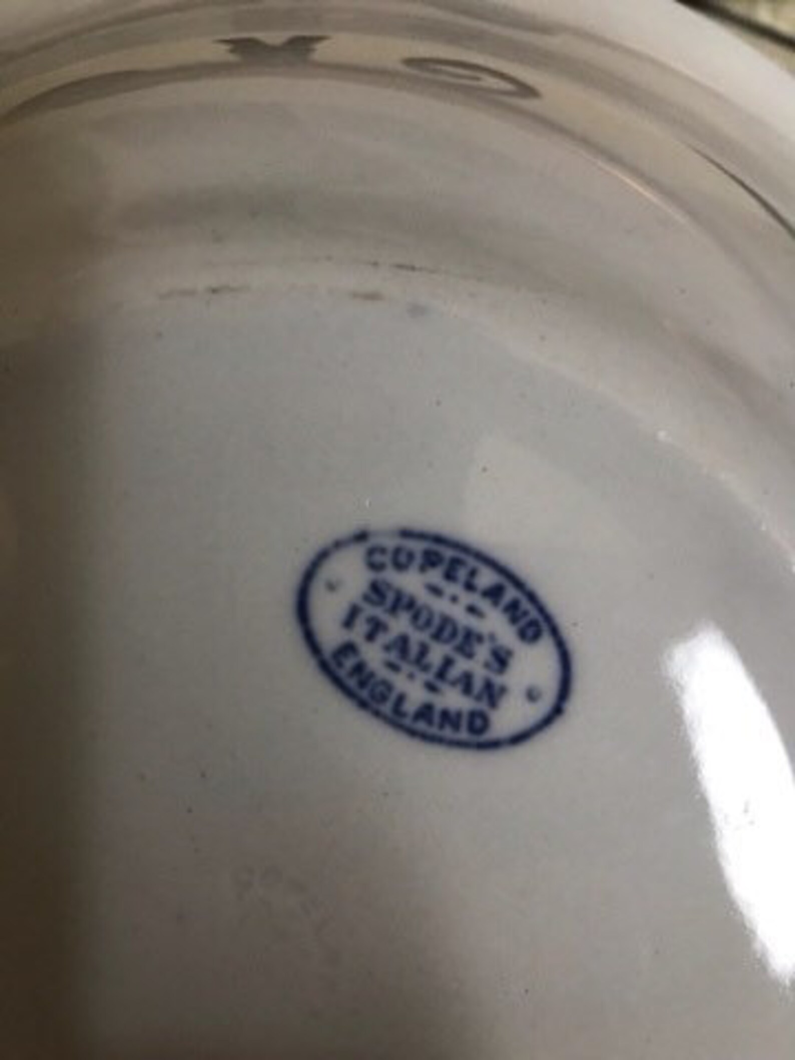Copeland Spodes Blue Italian Made in England Serving or Fruit - Etsy