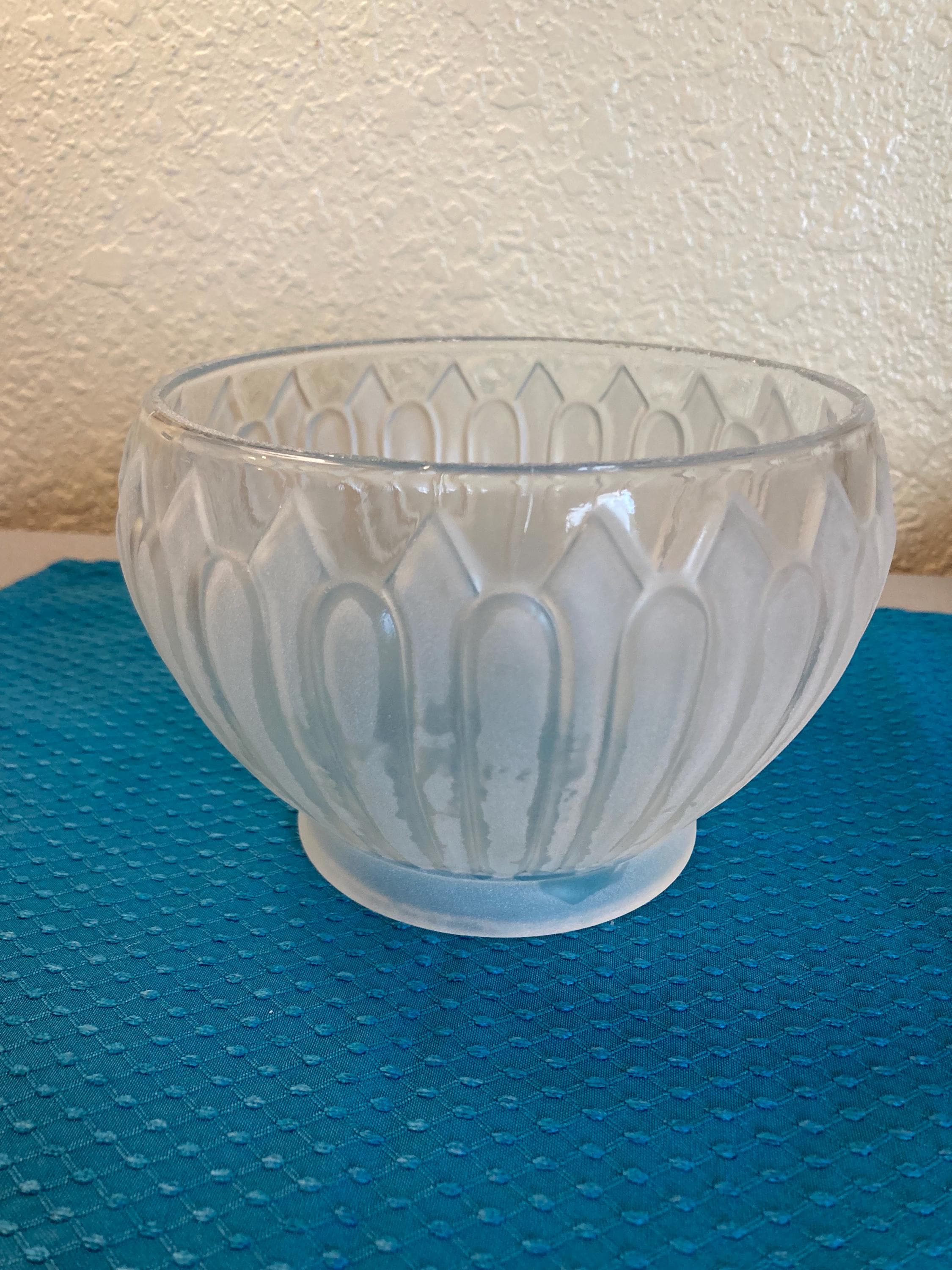 Vintage Frosted Glass Lamp Shade Replacement for Vintage Lamp - Etsy