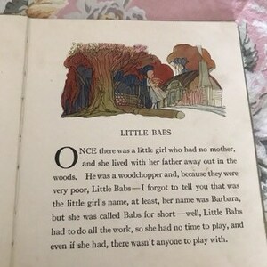 Vintage Children’s Book Little Babs by George Mitchell Copyright 1919 ...