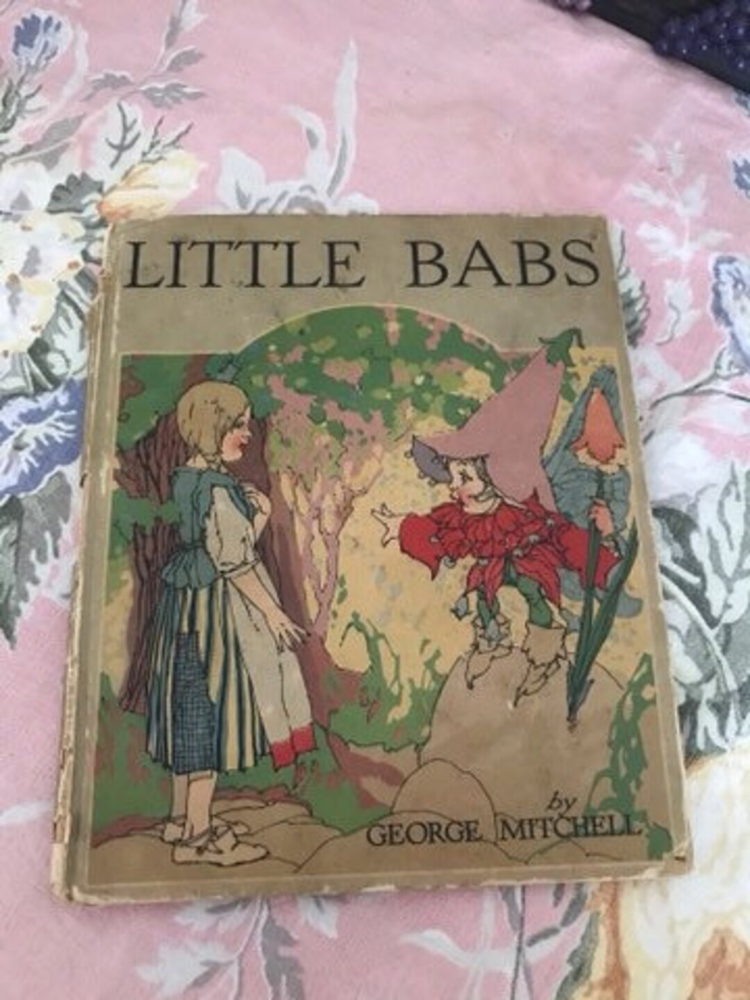 Vintage Children’s Book Little Babs by George Mitchell Copyright 1919 ...