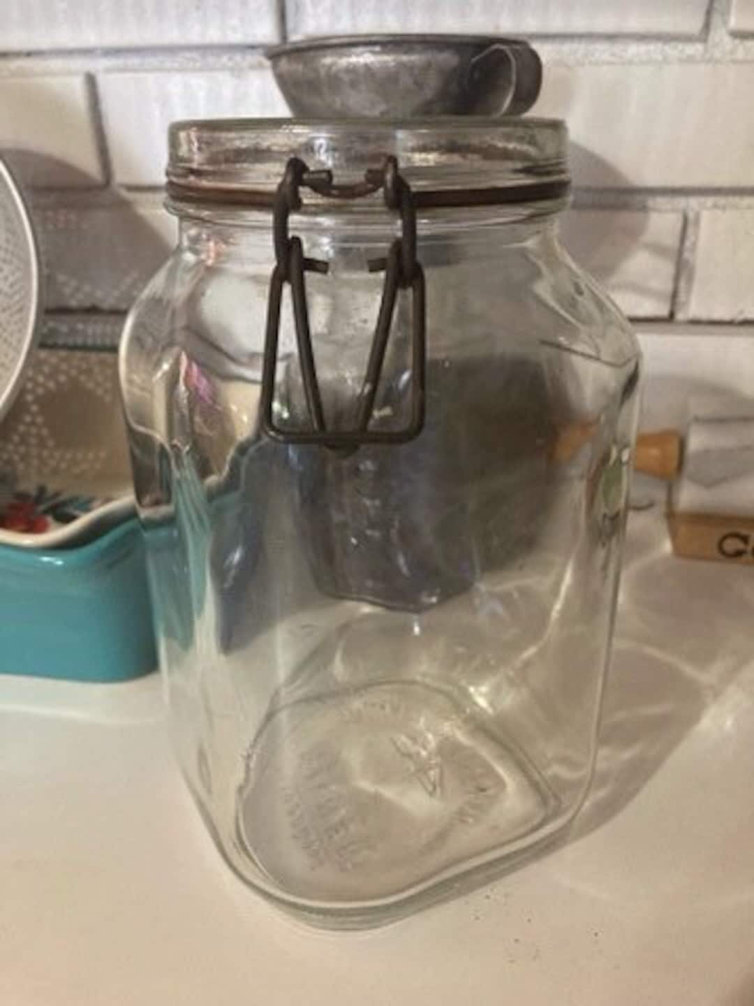 Vintage Glass Jar Ravenhead Kilner Made in England NO LID ! - Etsy