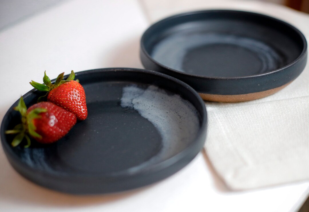 Handmade Ceramic Bowl Deep Plate Pasta Bowl Salad Plate Deep Dish ...