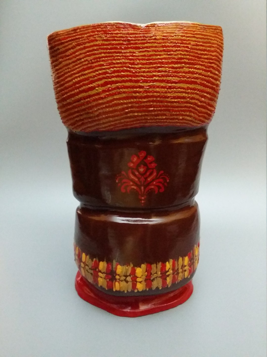 Obelisk Vase Jug Sculpture Antique Relic Vessel - Etsy